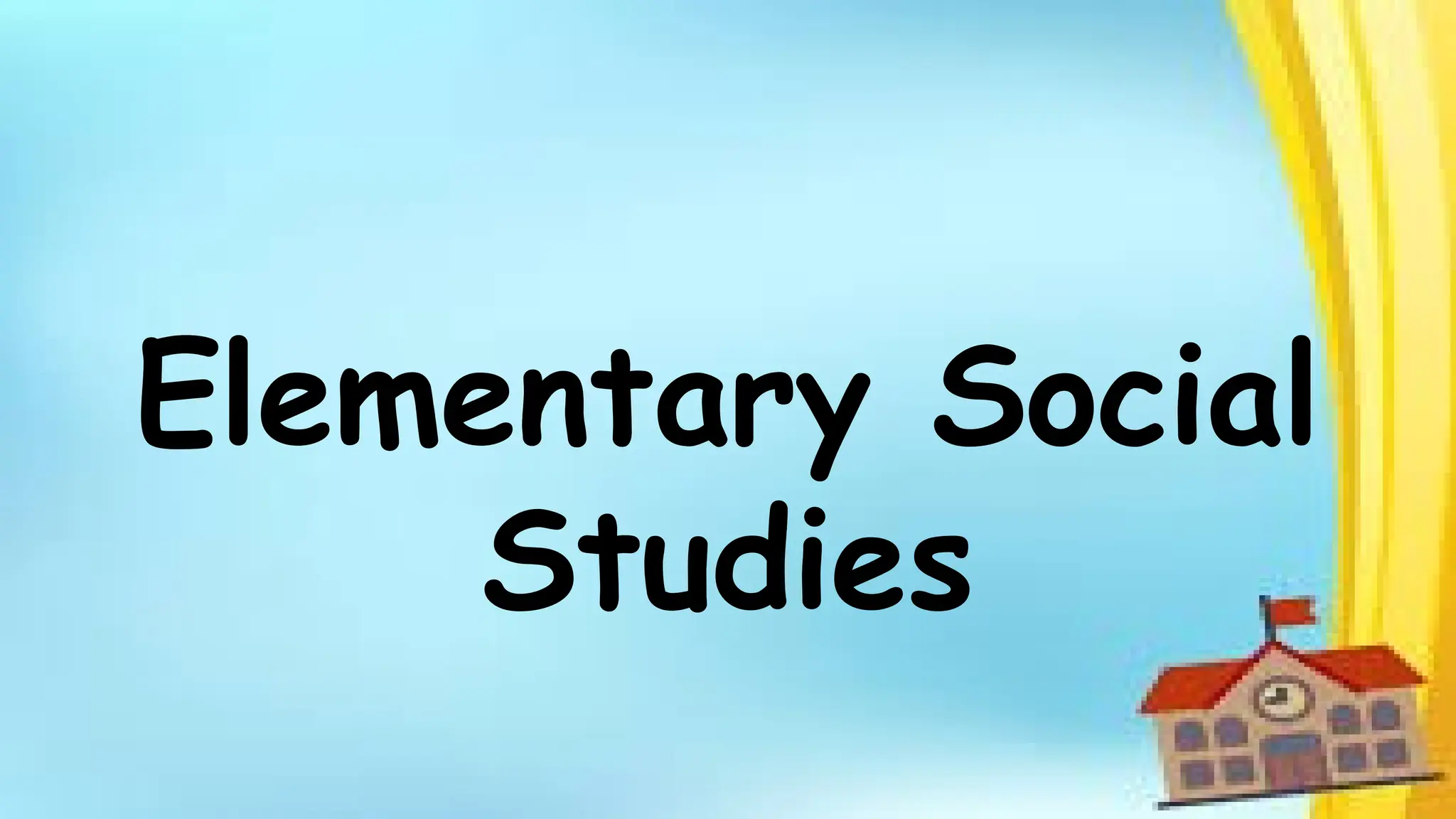Curricular Scope of Teaching Social Studies | PPTX
