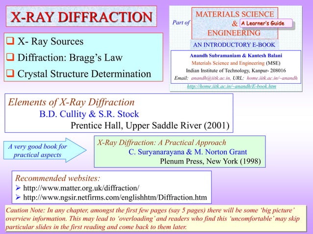 Chapter_3c_X_Ray_Diffraction.ppt | Free Download