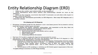 Chapter – 3 Database Design P-I.pdf | Databases | Computer Software and Applications
