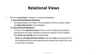 Chapter – 3 Database Design P-I.pdf | Databases | Computer Software and ...