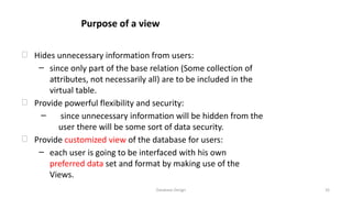 Chapter – 3 Database Design P-I.pdf | Databases | Computer Software and ...