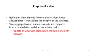 Chapter – 3 Database Design P-I.pdf | Databases | Computer Software and Applications