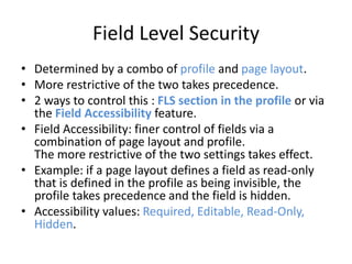 SFDC Database Security | PPT
