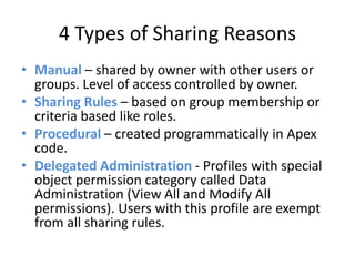 SFDC Database Security | PPT