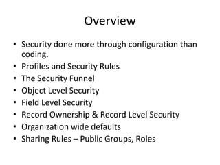 SFDC Database Security | PPT