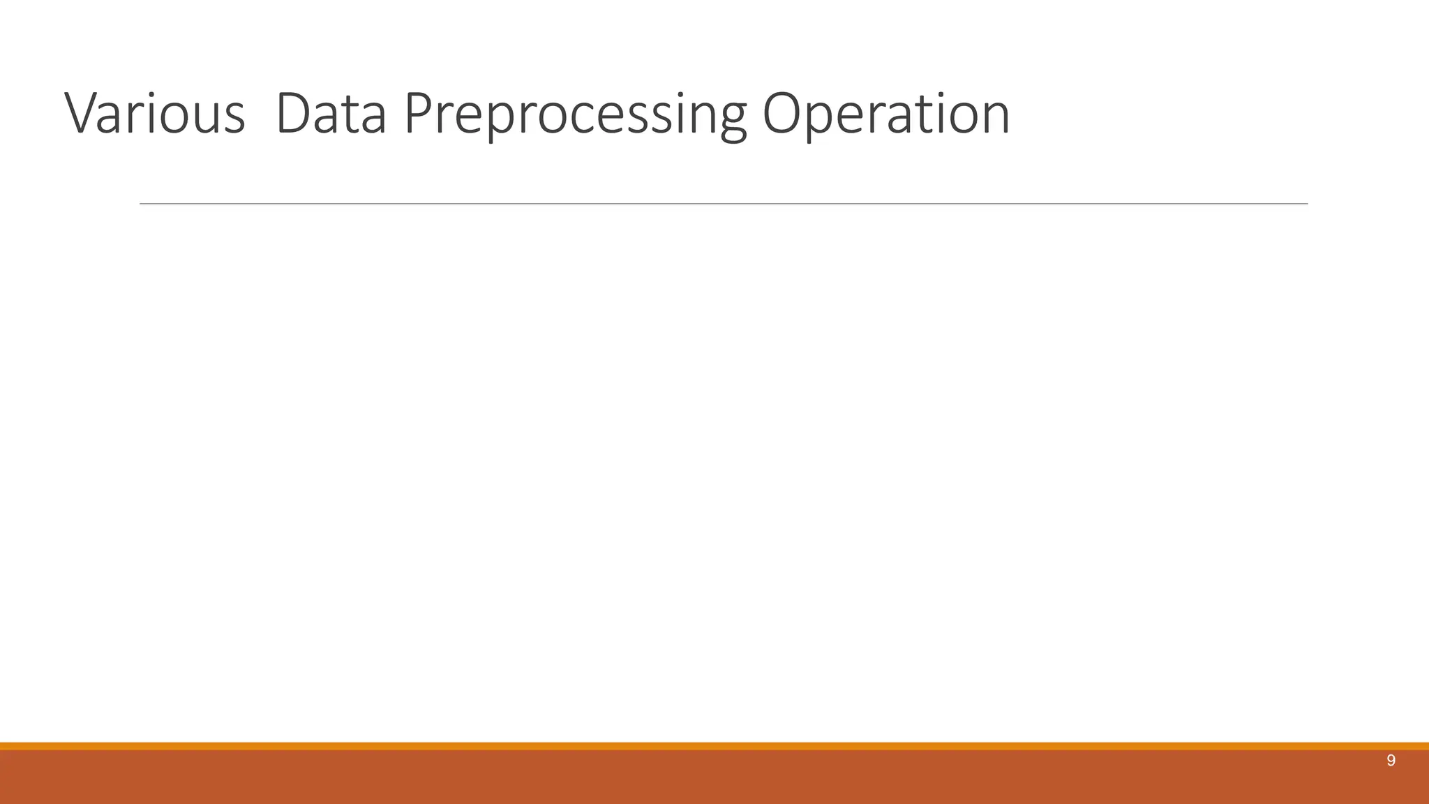 Chapter 3 Data Preprocessing Techniques Pptx