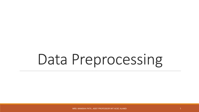 Chapter 3 Data Preprocessing techniques.pptx