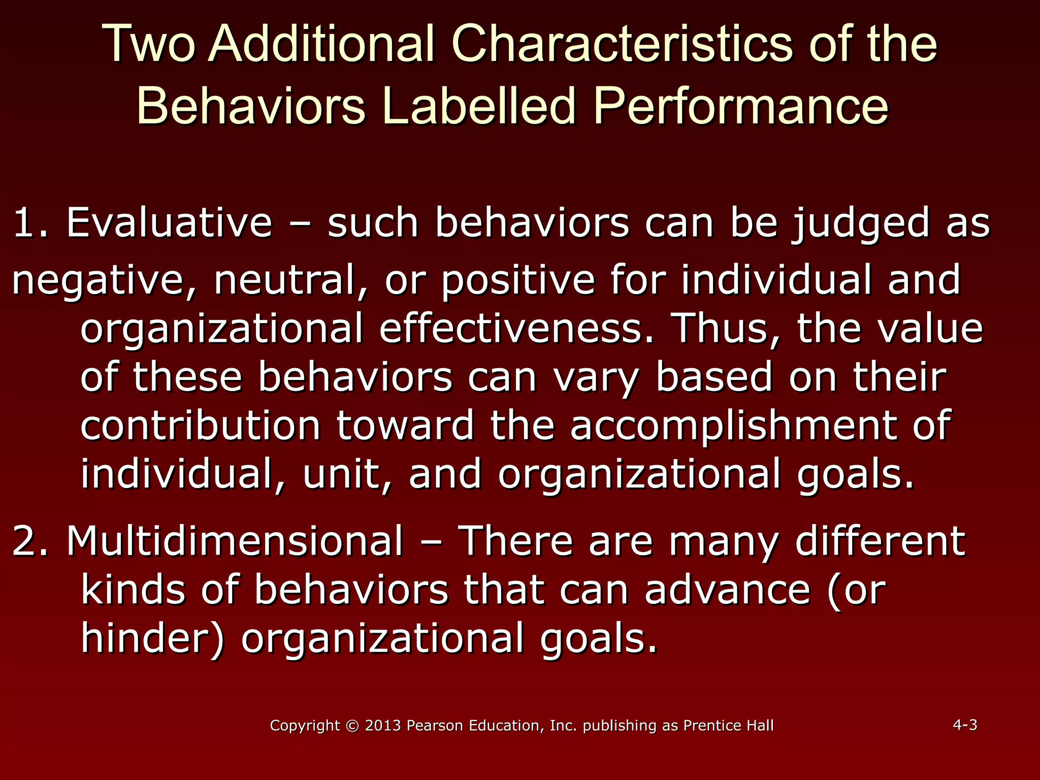 Chapter 3 Defining Performance And Choosing A Measurement Approach Ppt
