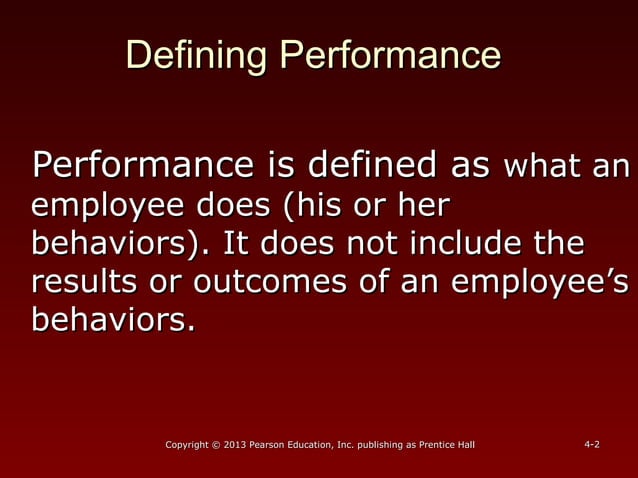 Chapter 3 Defining Performance And Choosing A Measurement Approach Ppt