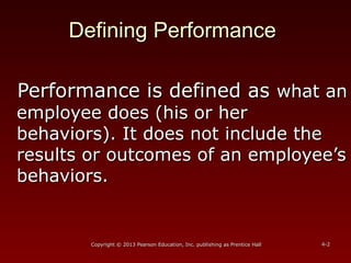 Chapter 3 defining performance and choosing a measurement approach | PPT