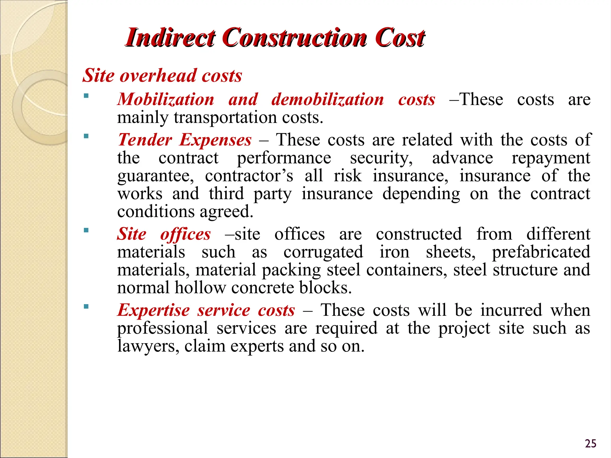 Chapter 3 Detail Cost Estimation (1).ppt