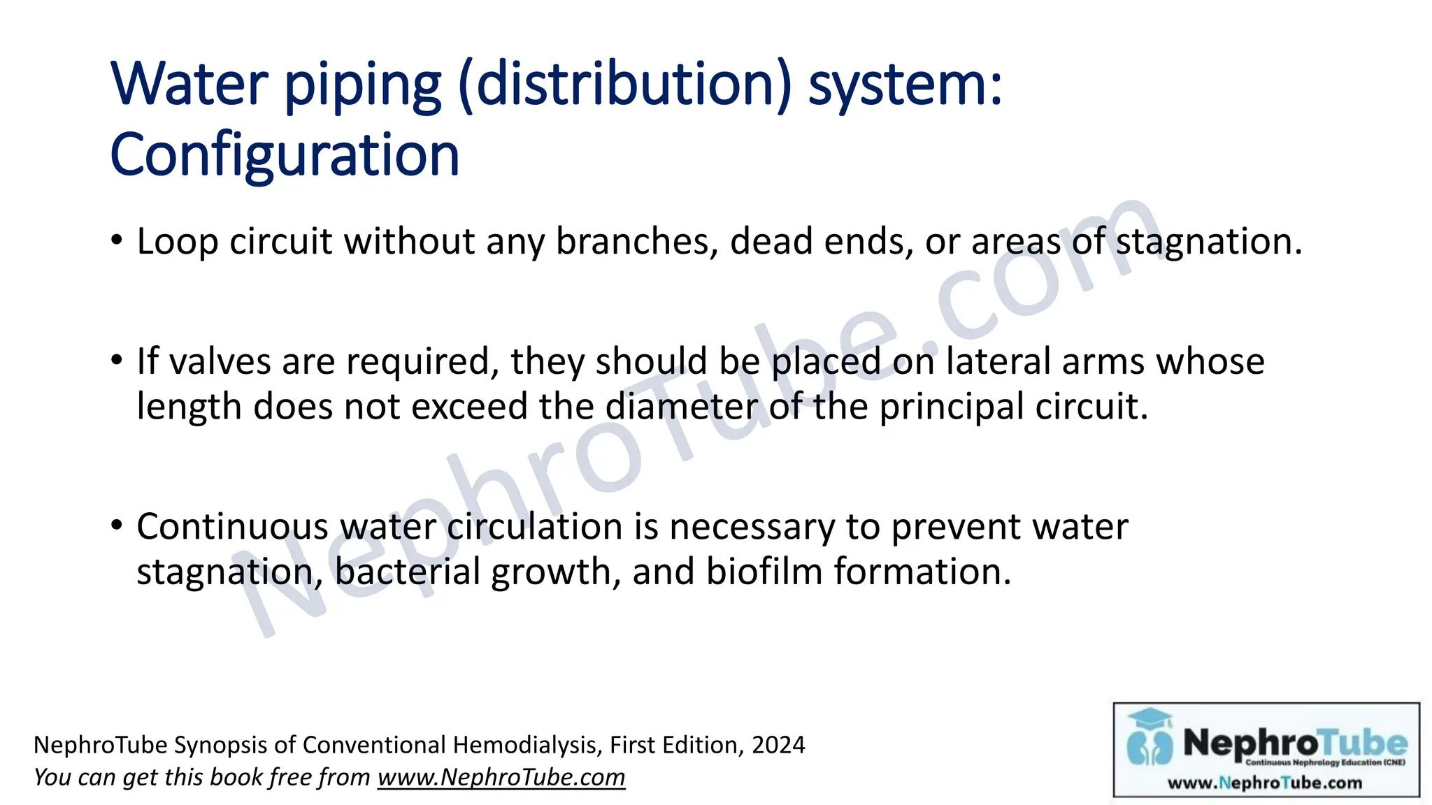Hemodialysis: Chapter 3, Dialysis Water Unit - Dr.Gawad | PDF