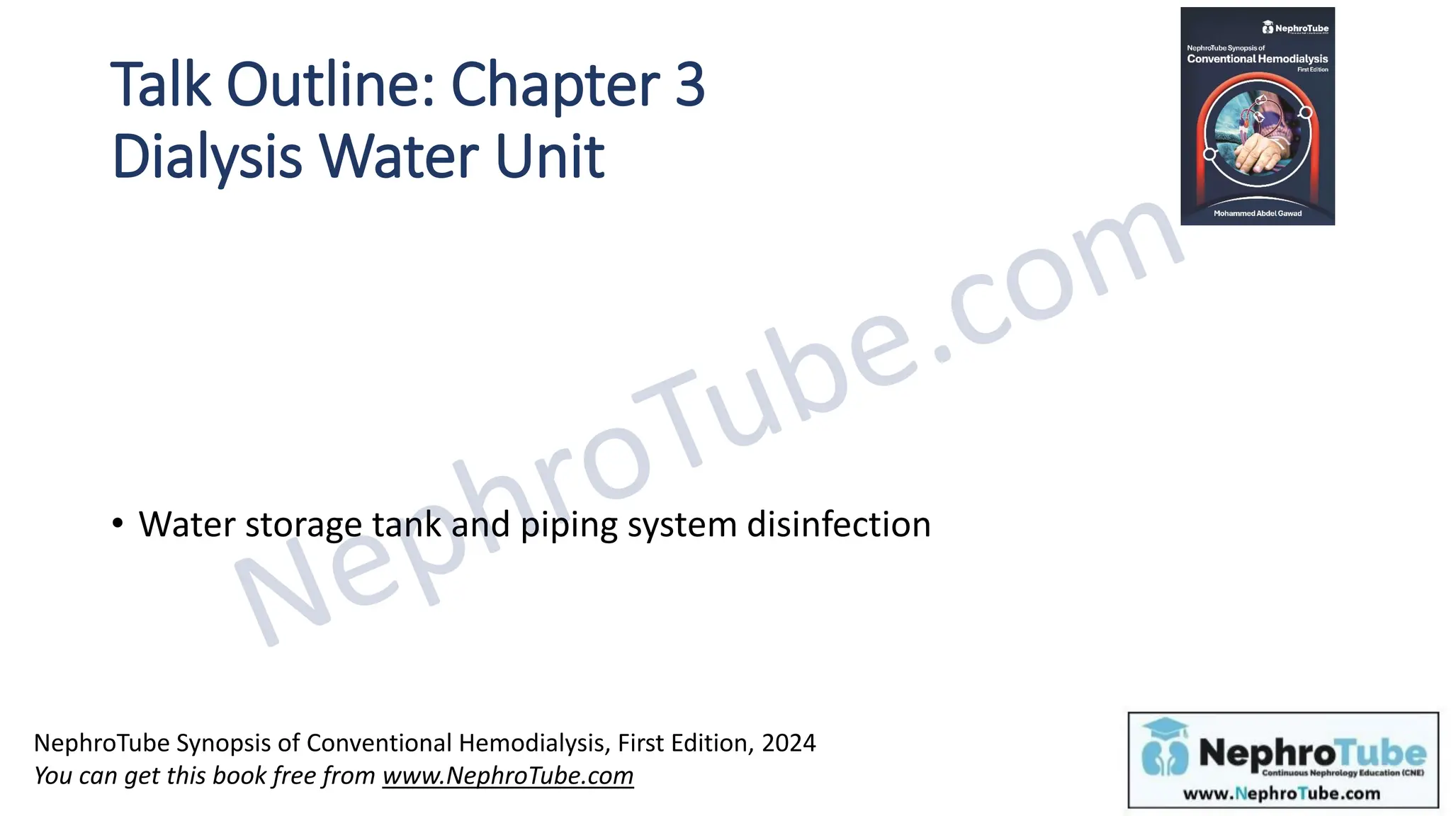 Hemodialysis: Chapter 3, Dialysis Water Unit - Dr.Gawad | PDF