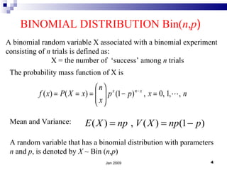 Chapter 3 discrete_distribution_rev_2009 | PPT