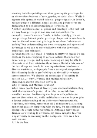 Chapter 3 Diversity and MulticulturalismHiring MulticulturalO.docx