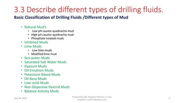 Drilling fluids | PPT