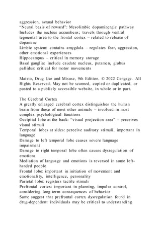 Chapter 3Drugs and the Nervous SystemMaisto, Drug Use and | PDF