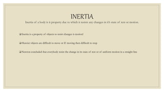 Chapter 3 dynamics | PPTX