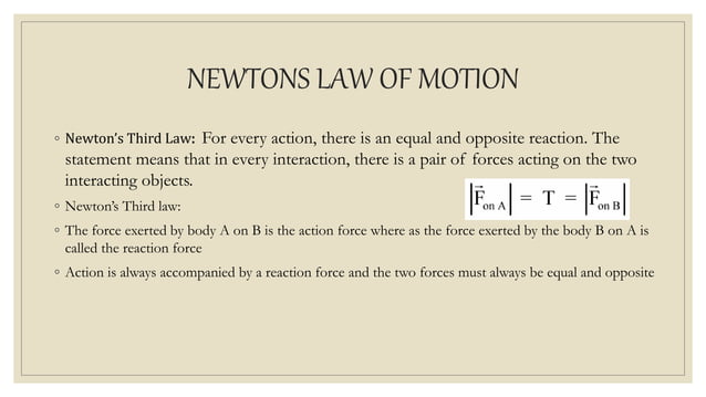 Chapter 3 dynamics | PPTX | Physics | Science