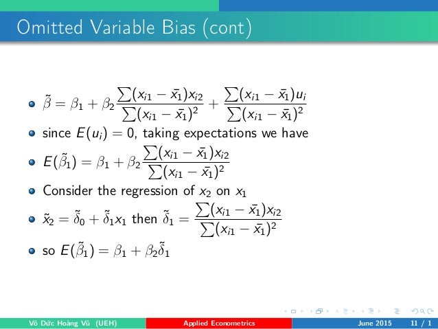 Chapter3 econometrics