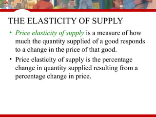 Chapter 3 elasticity for economics | PPT