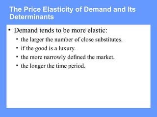Chapter 3 elasticity for economics | PPT