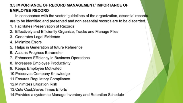 CHAPTER 3 Employee Record Management.pptx To understand the types of ...