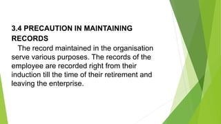 CHAPTER 3 Employee Record Management.pptx To understand the types of ...