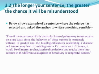 Chapter 3 Breaking up long sentences (ENGLISH FOR WRITING RESEARCH ...