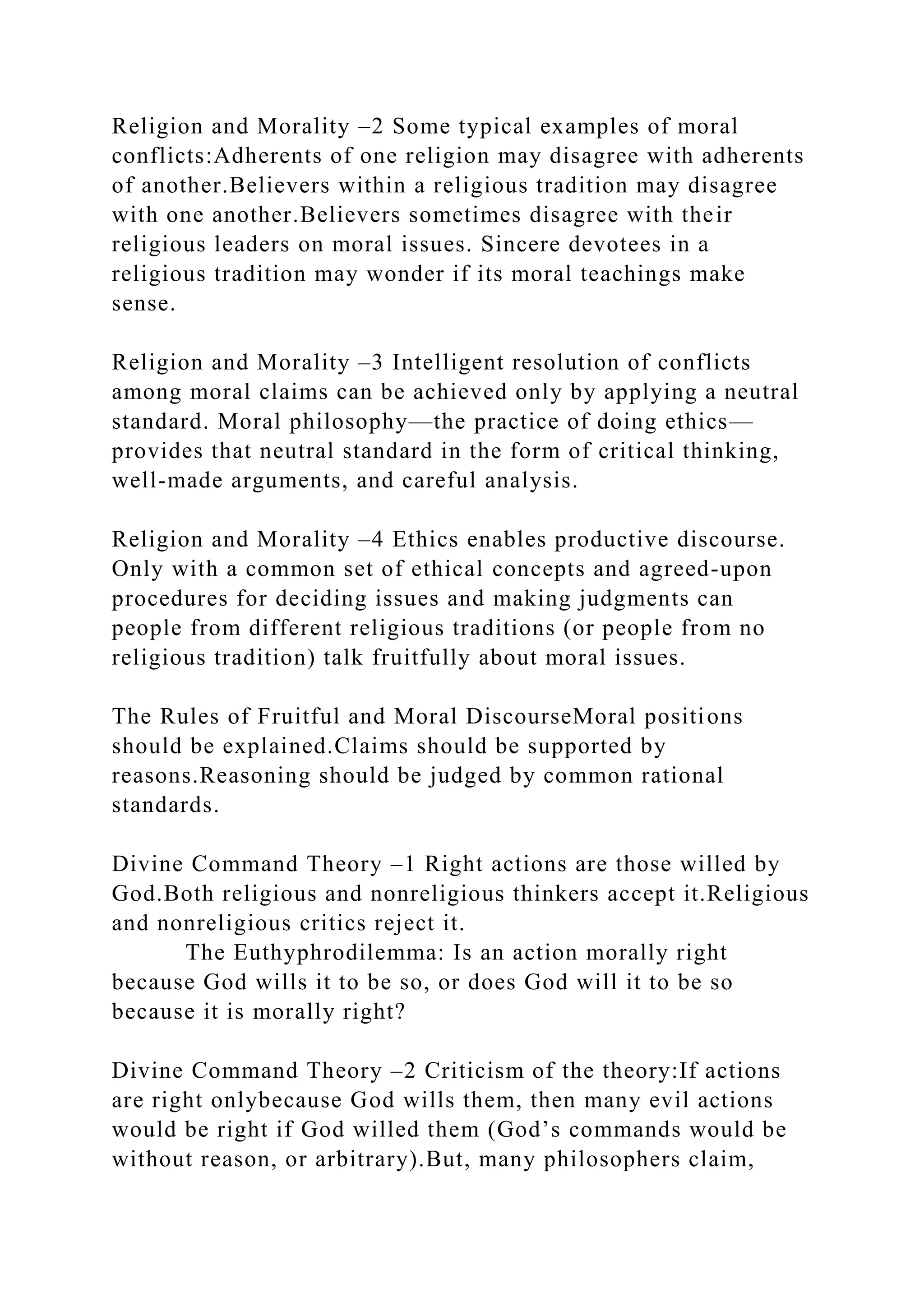 Chapter 3Evaluating Moral ArgumentsWhat Is Moral Reasoning.docx