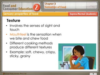 Chapter 3 Evaluation of Food | PPTX