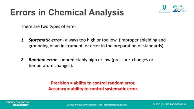 Chapter 3 Experimental Errors Statistics | PPT Chapter 3 Experimental Errors Statistics | PPT