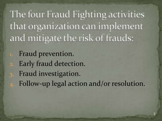 Chapter 3: Fighting Fraud | PPTX