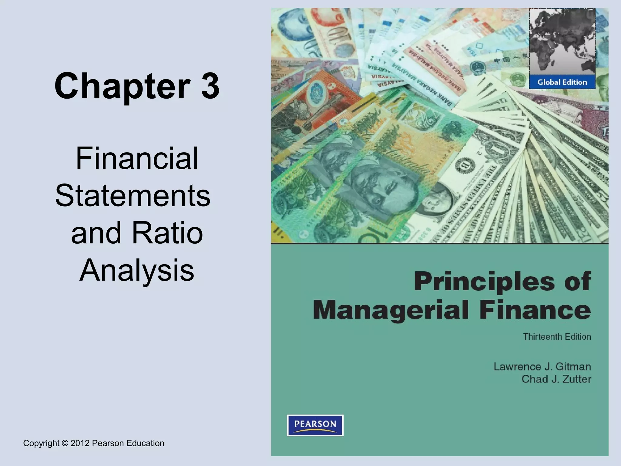 Chapter 3 financial statements and ratio analysis | PPT