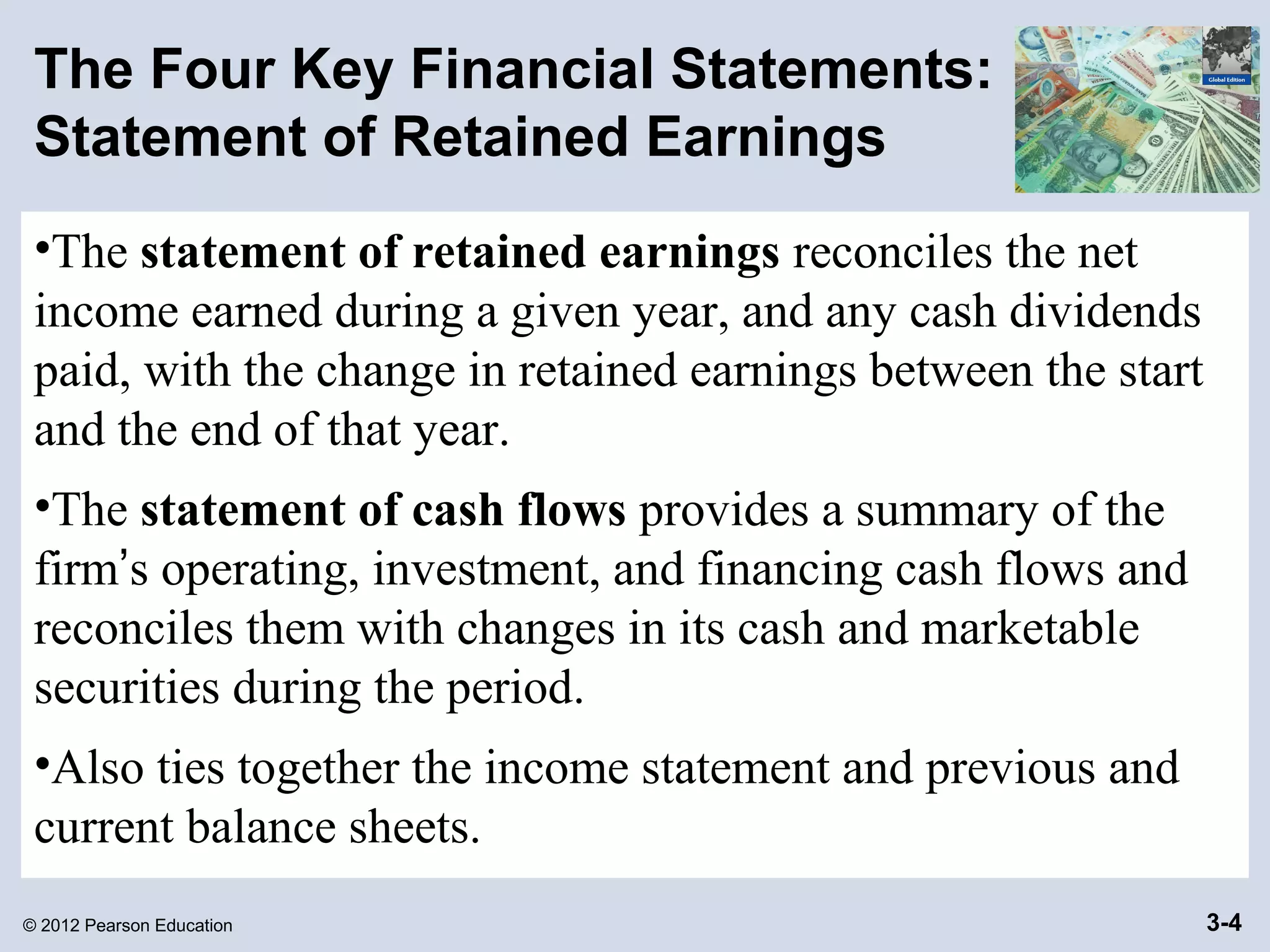 Chapter 3 financial statements and ratio analysis | PPT
