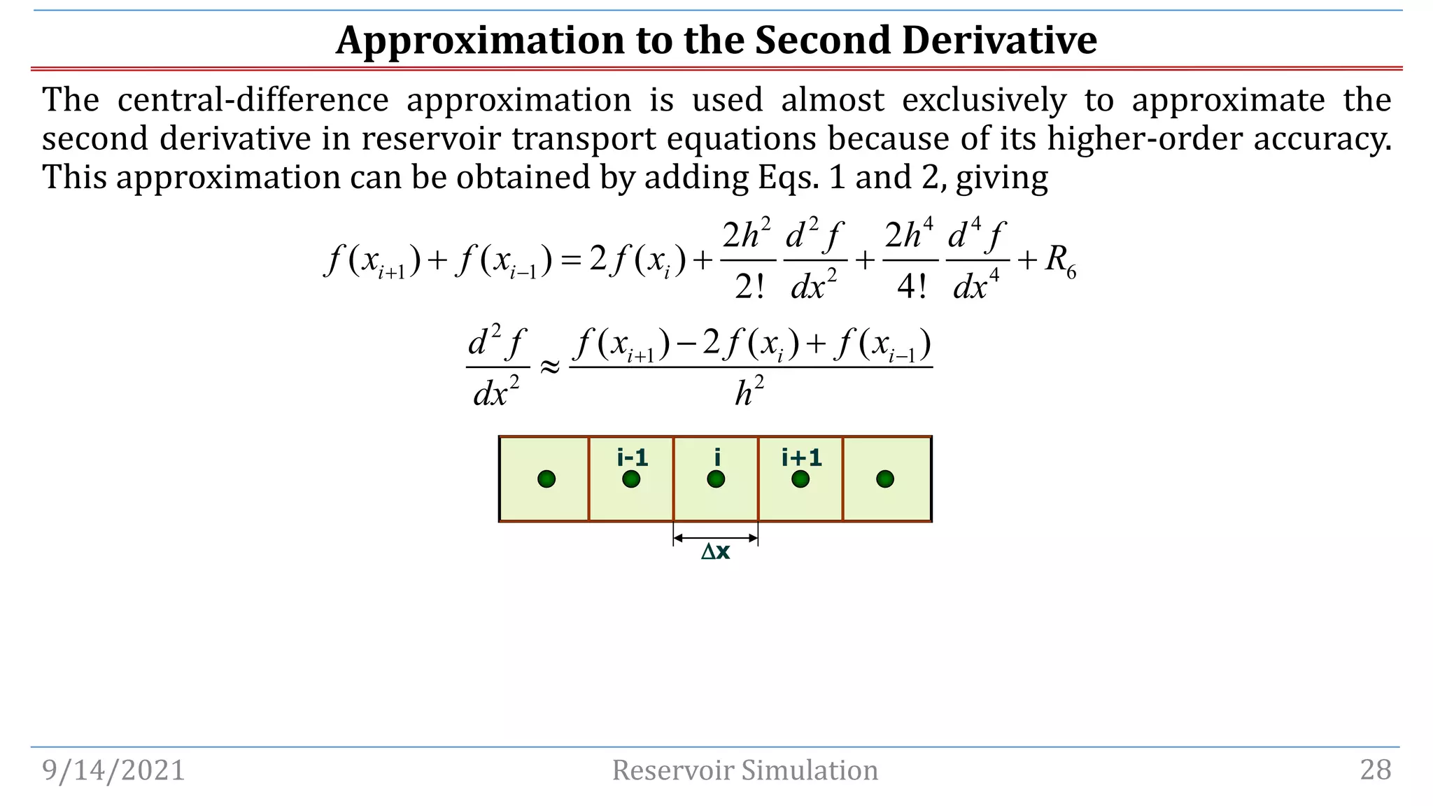 Chapter 3 Finite Difference Calculus Temporarily Ppt