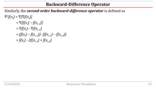 Chapter 3 finite difference calculus (temporarily) | PPT