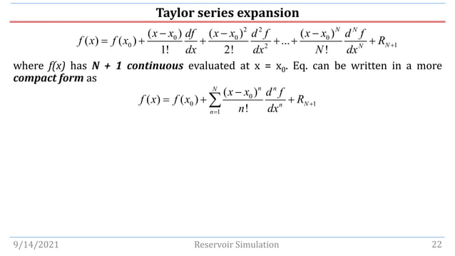 Chapter 3 finite difference calculus (temporarily) | PPT