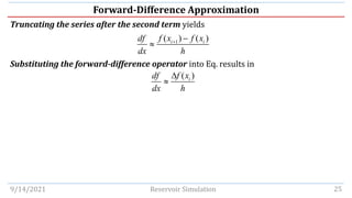 Chapter 3 finite difference calculus (temporarily) | PPT