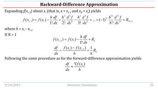 Chapter 3 finite difference calculus (temporarily) | PPT