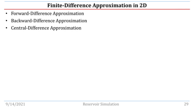 Chapter 3 finite difference calculus (temporarily) | PPT