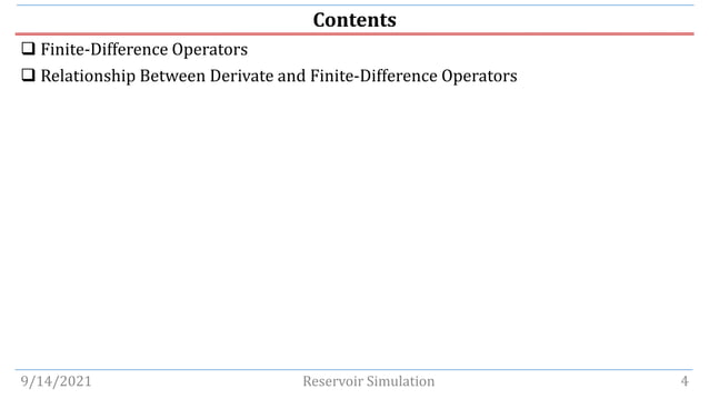 Chapter 3 Finite Difference Calculus Temporarily Ppt