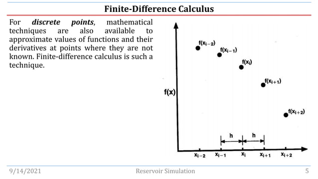Chapter 3 Finite Difference Calculus Temporarily Ppt