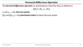 Chapter 3 finite difference calculus (temporarily) | PPT