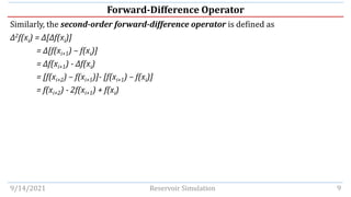 Chapter 3 finite difference calculus (temporarily) | PPT