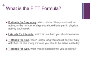Chapter 3 fitness 4 life middle | PPT