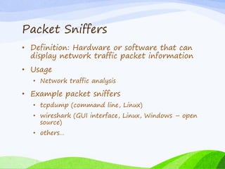 Chapter 3 footprinting | PPT