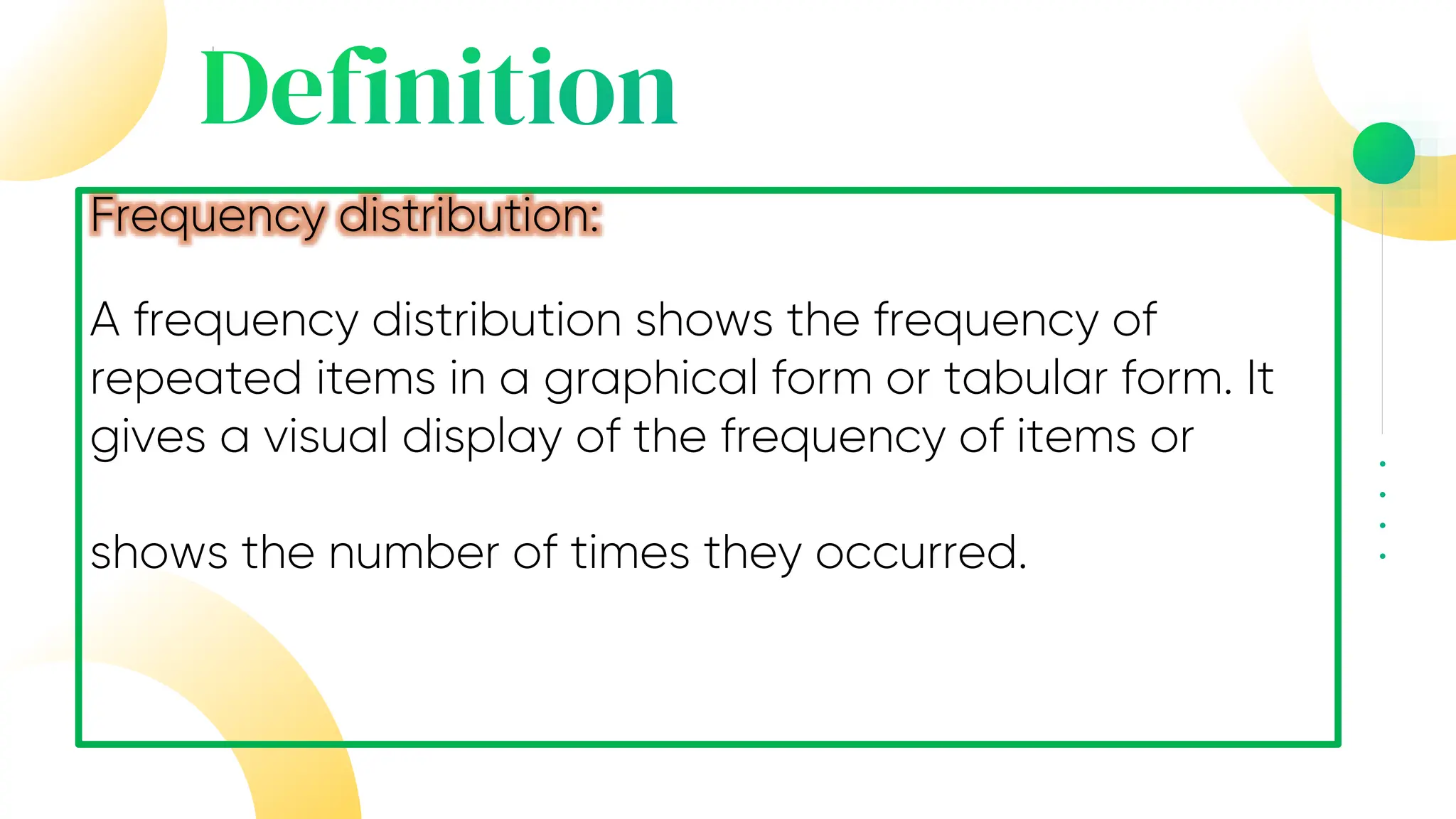 CHAPTER 3: FREQUENCY DISTRIBUTION ..pptx