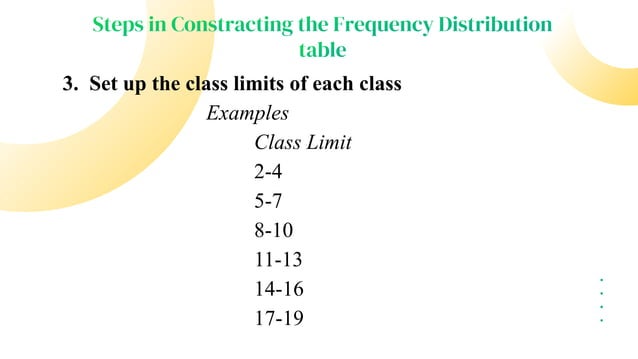 CHAPTER 3: FREQUENCY DISTRIBUTION ..pptx