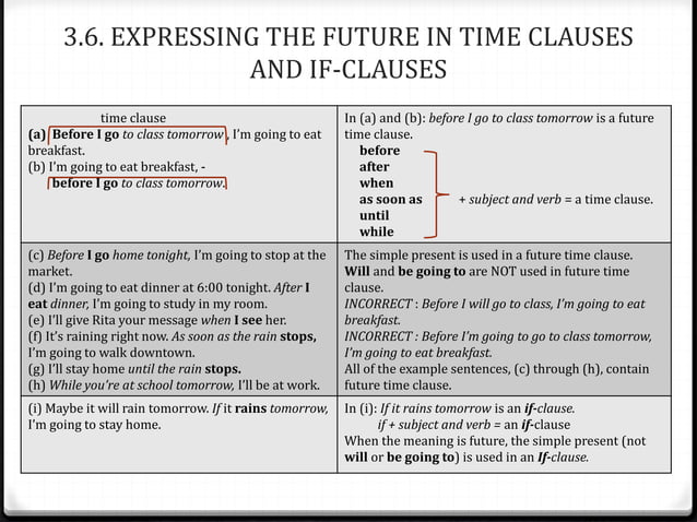 Chapter 3 future time | PPT